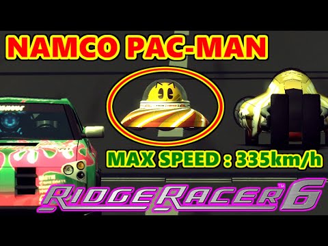 NAMCO PAC-MAN – RIDGE RACER6 on XBOX360 – YouTube of shattered