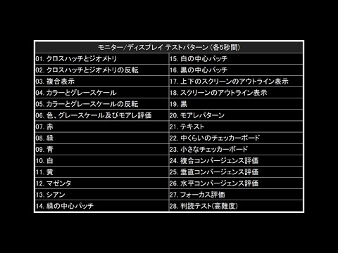 Monitor Test Pattern for WQHD(2560×1440) – YouTube of shattered